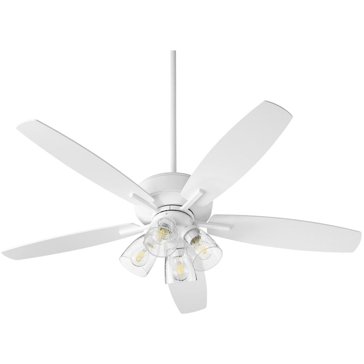 Quorum 7052-408 Breeze 52 inch Studio White Ceiling Fan, Quorum Home