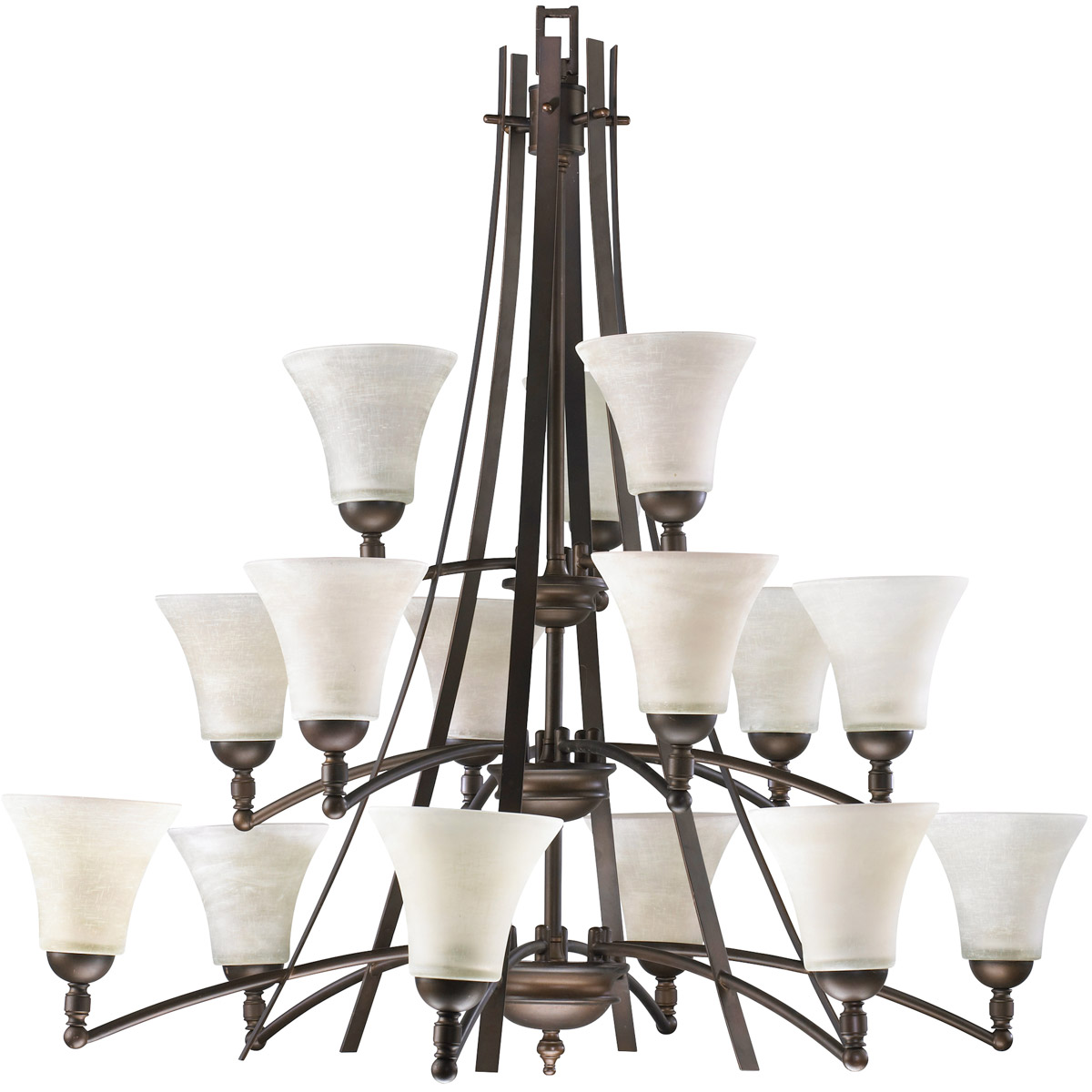 Quorum IBS-157 Aspen 15 Light 40.5 inch Oiled Bronze Chandelier Ceiling ...