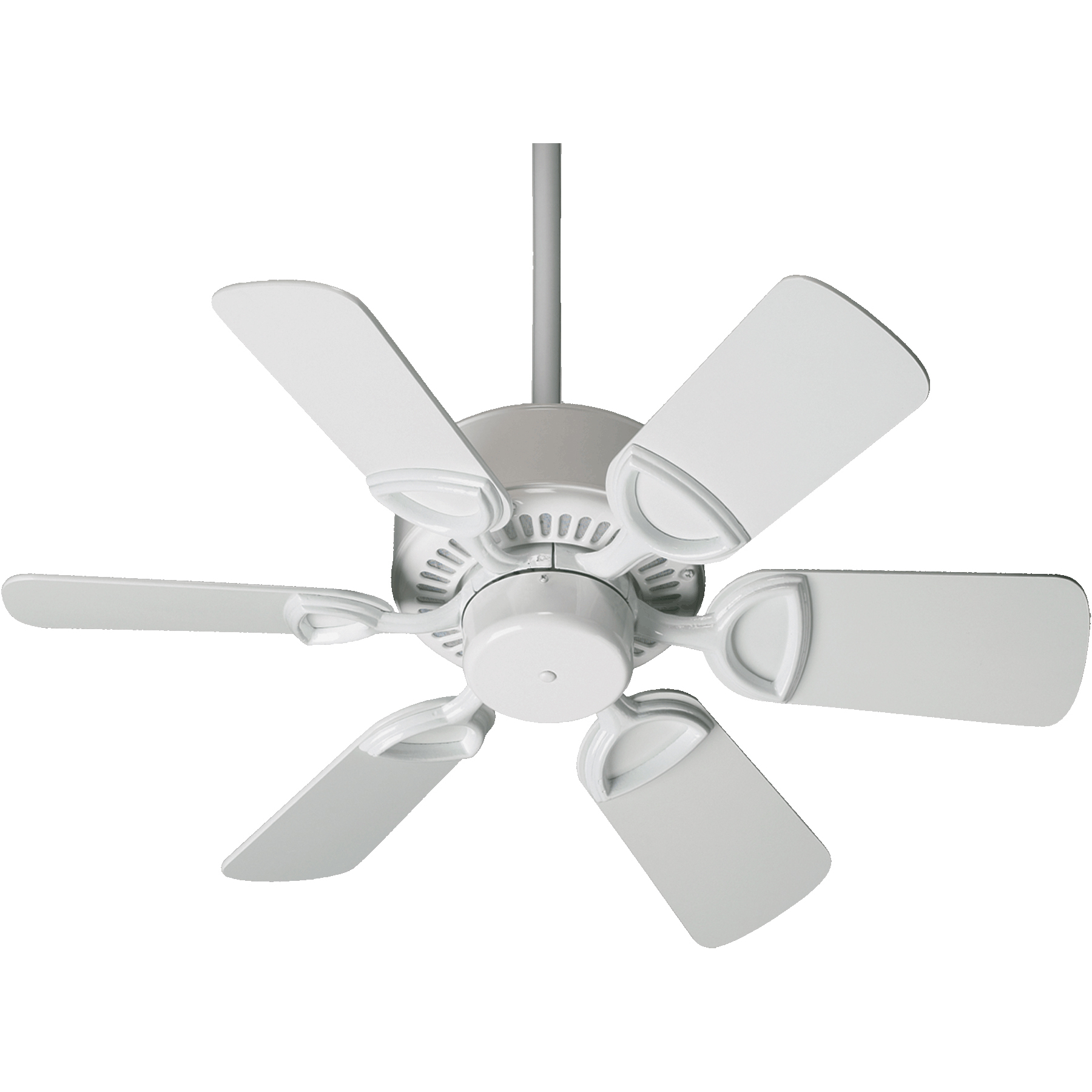 Quorum 43306-6 Estate 30 inch White Ceiling Fan