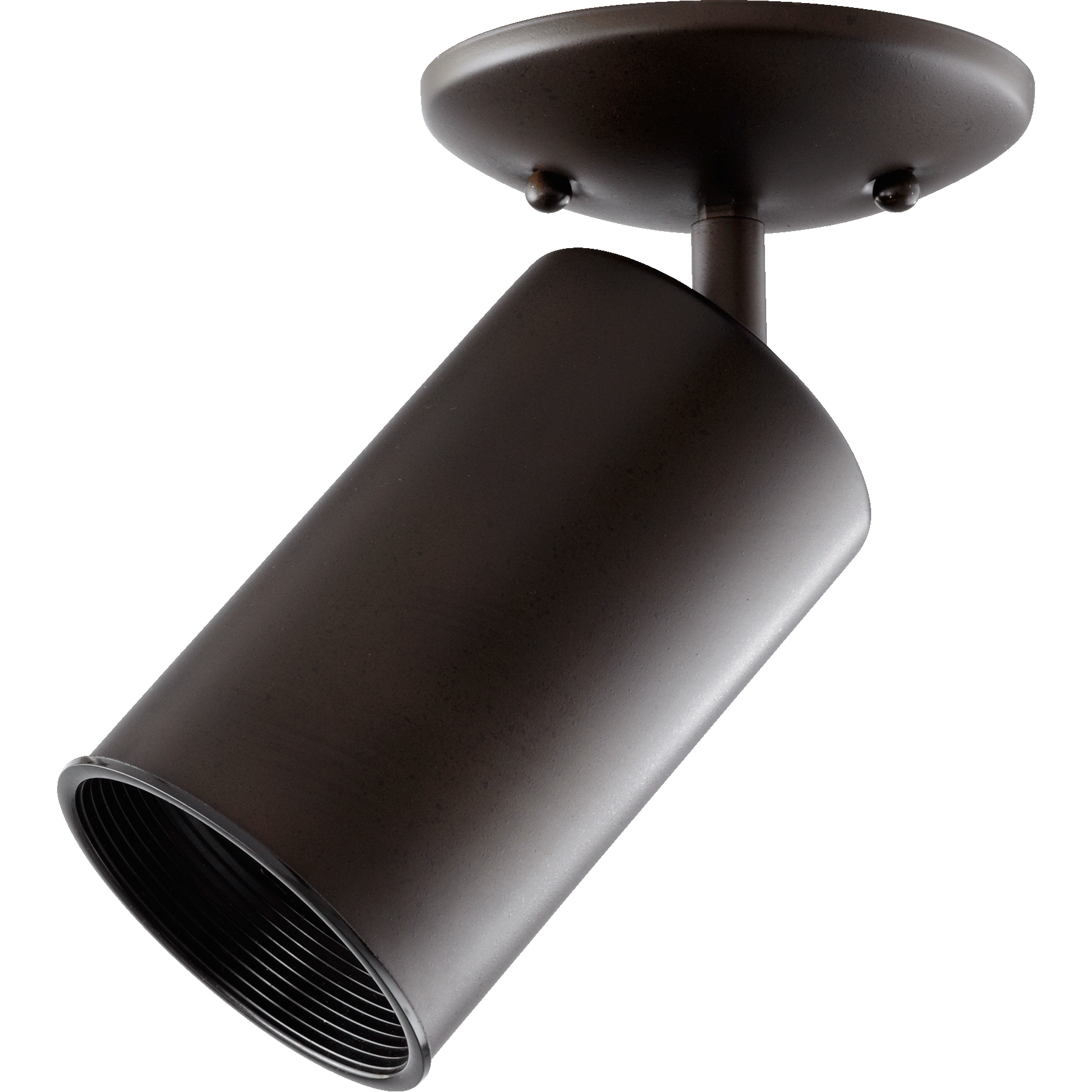 Bullet 1 Light 3.5 inch Oiled Bronze Flush Mount Ceiling Light