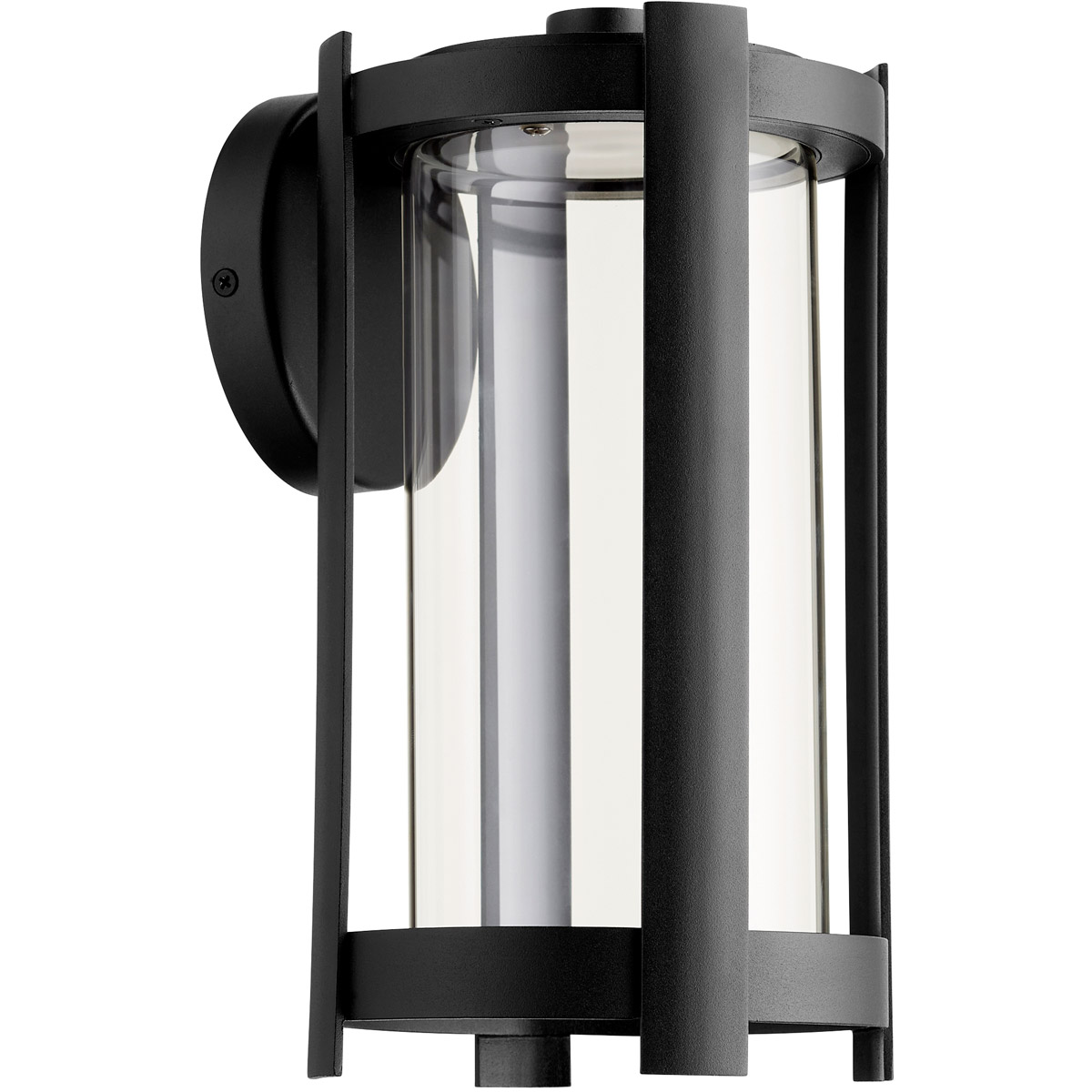 Quorum 709-14-69 Solu 1 Light 14 inch Noir Outdoor Wall Lantern