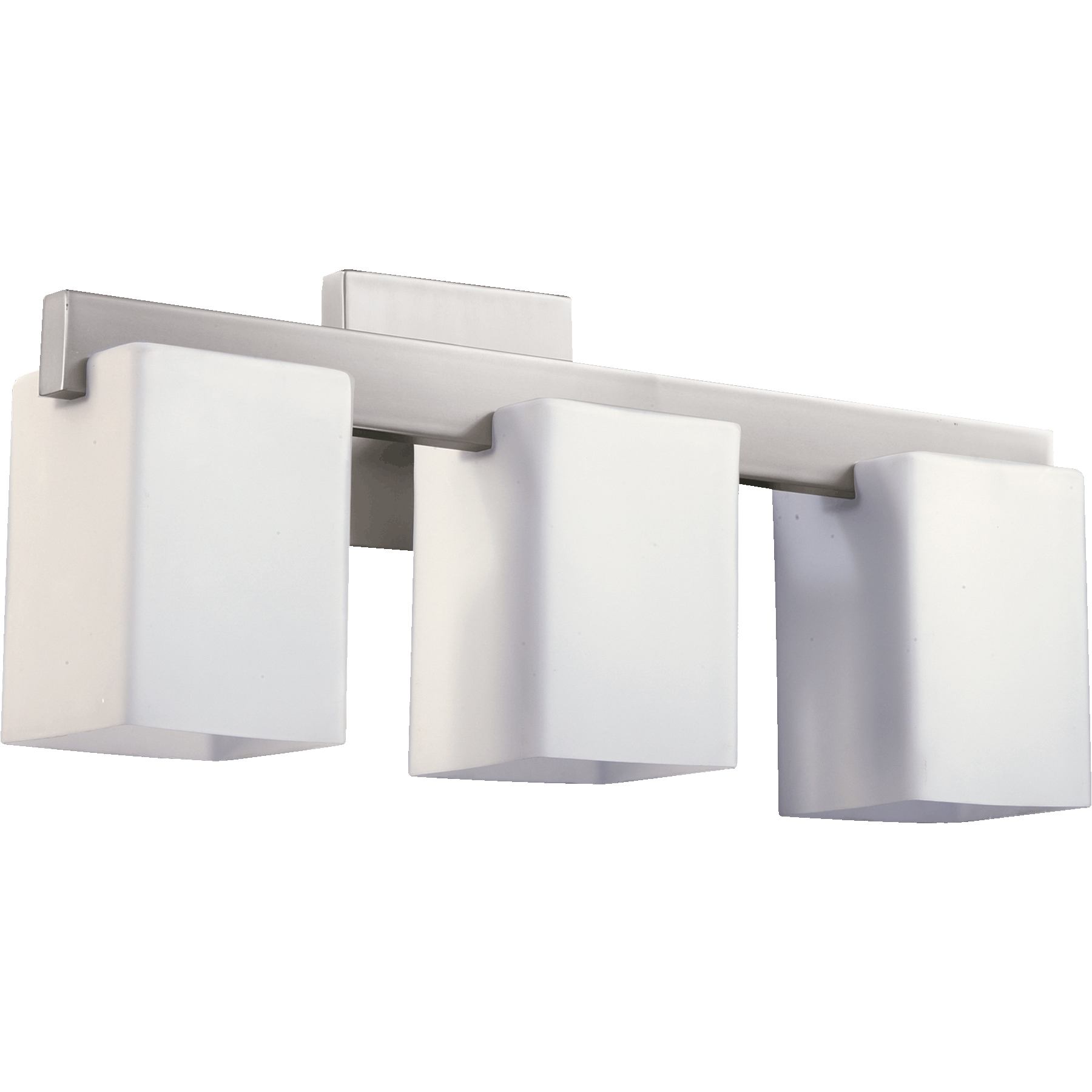 Quorum 5076-3-65 Modus 3 Light 20 inch Satin Nickel Vanity Light Wall Light